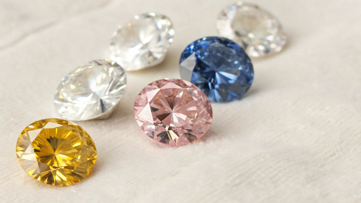 Understanding Different Color Diamonds: A Complete Guide | diamondsbyuk