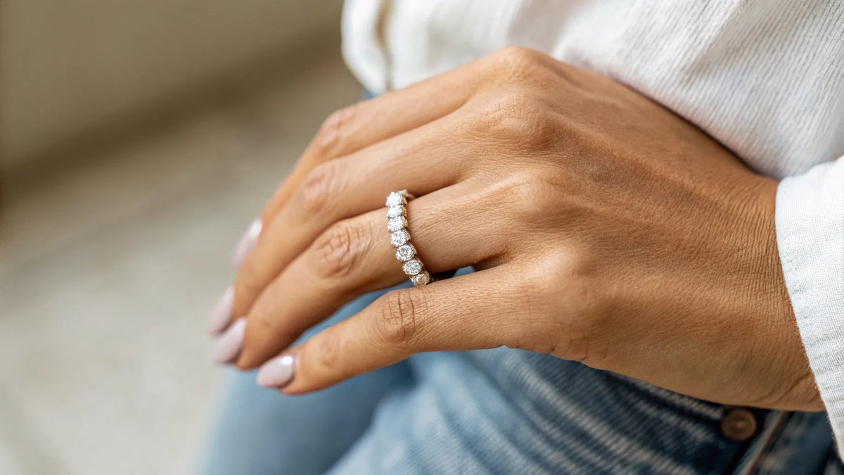 Where to Wear Eternity Rings on Finger: A Comprehensive Guide ...